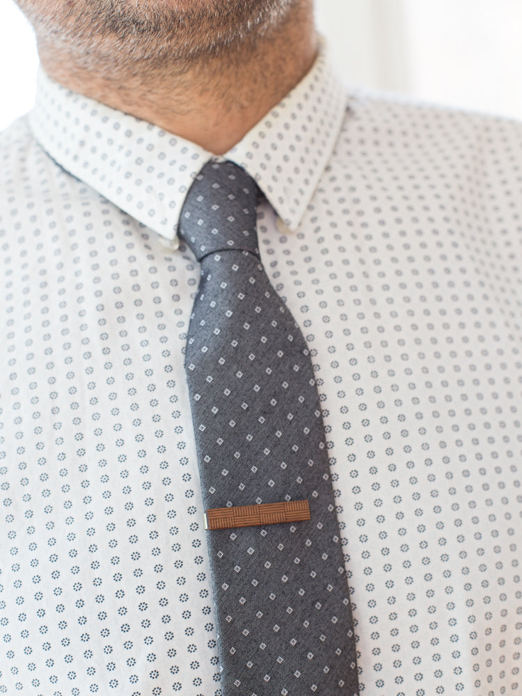 Hatch Tie Bar – Bird of Virtue